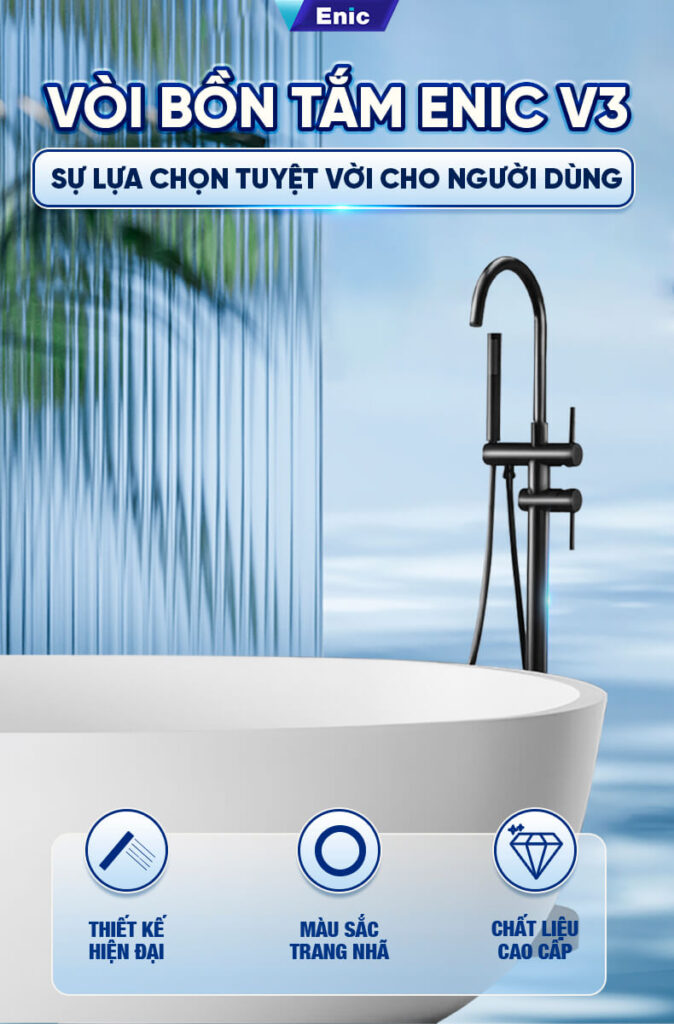 Vòi Sen Bồn Tắm Enic V3 | Enic®