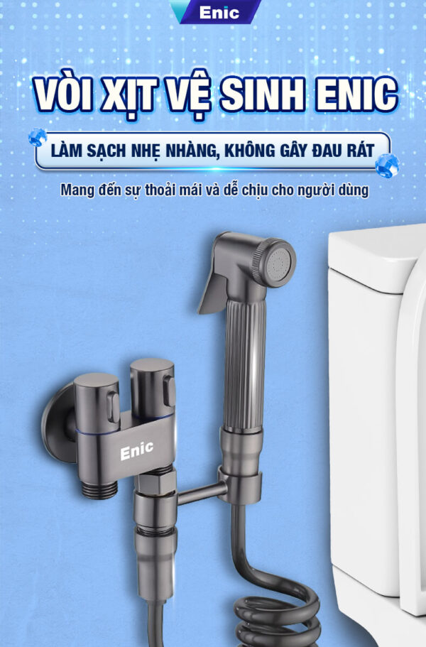 Vòi Xịt Vệ Sinh Phòng Tắm Enic