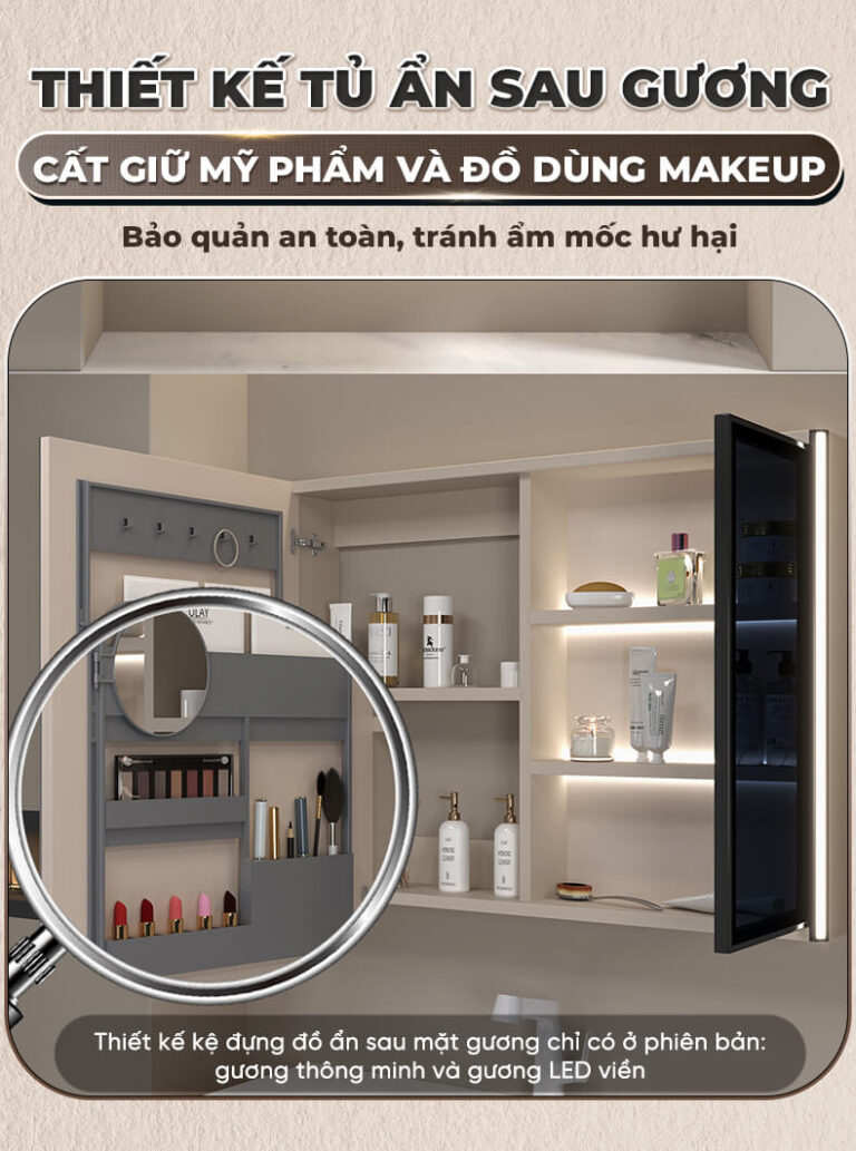 Bộ Tủ Phòng Tắm Cao Cấp Enic® BT Plus