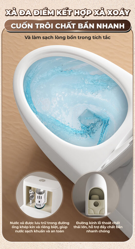 Bồn cầu 1 khối Enic C04