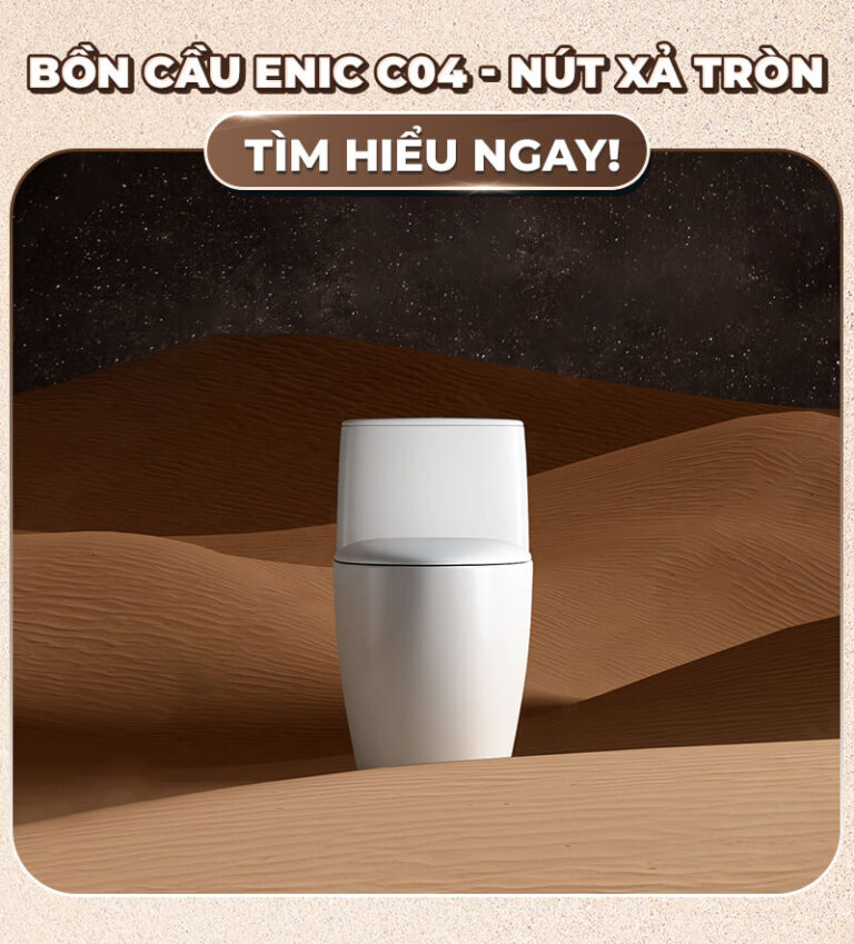 Bồn cầu 1 khối Enic C04