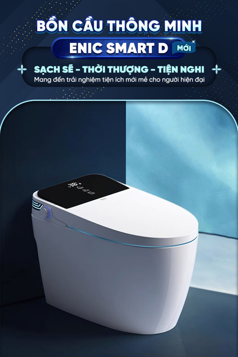 Bồn Cầu Thông Minh Enic® Smart D Upgraded