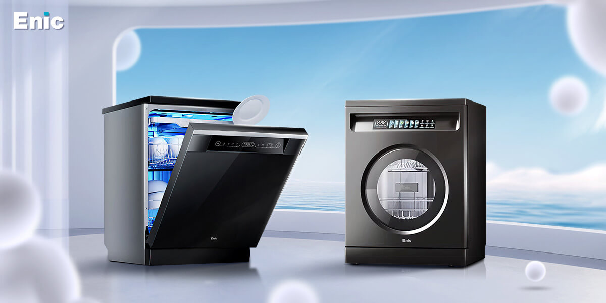 Máy Rửa Bát Enic Hiện Đại Ấn Tượng, Tiết Kiệm Năng Lượng