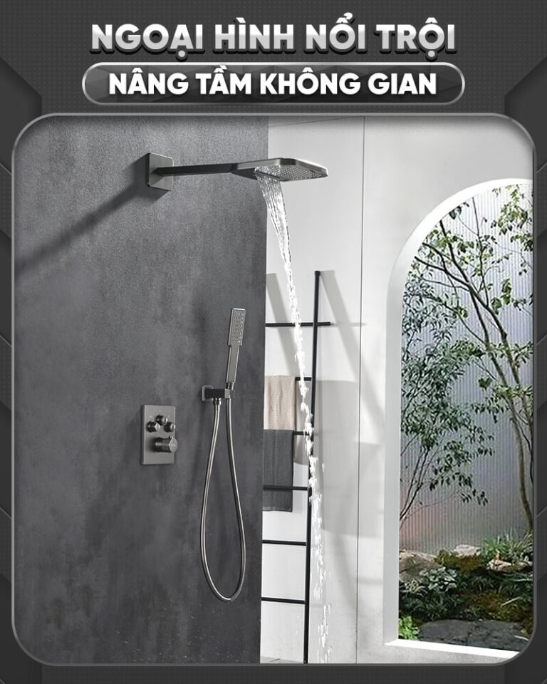 Sen tắm âm tường cao cấp Enic® V550