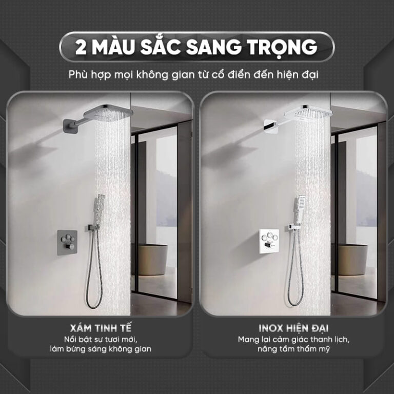 Sen tắm âm tường cao cấp Enic® V550