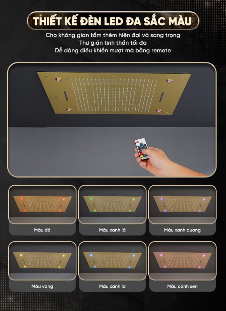 Sen tắm âm trần cao cấp ENIC SKY PRO