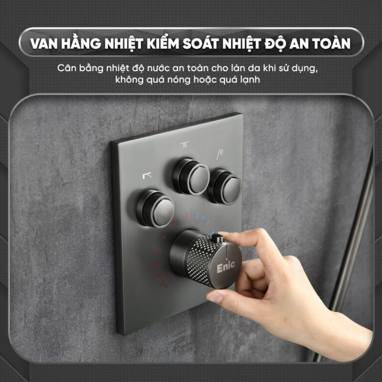 Sen tắm âm tường cao cấp Enic® V550