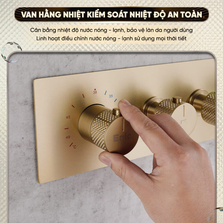 Sen tắm âm trần cao cấp Enic Sky mới