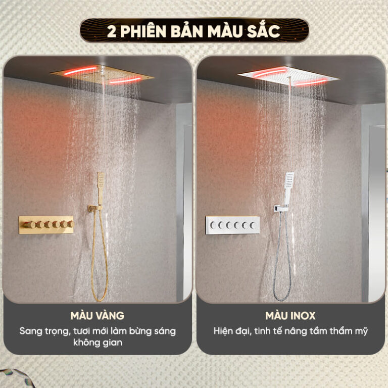 Sen tắm âm trần cao cấp Enic Sky mới