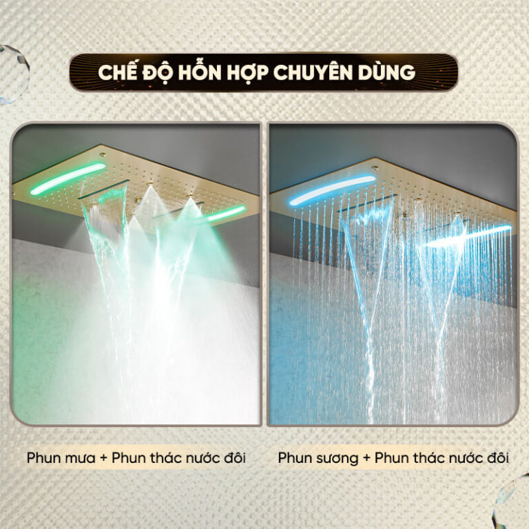 Sen tắm âm trần cao cấp Enic Sky mới