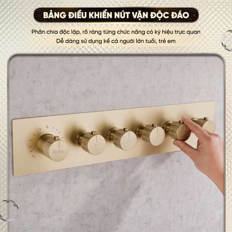 Sen tắm âm trần cao cấp Enic Sky mới