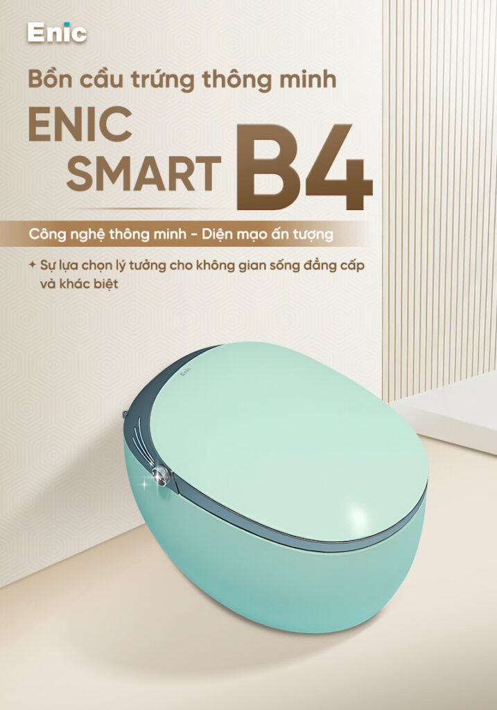 Bồn cầu trứng thông minh Enic Smart B4