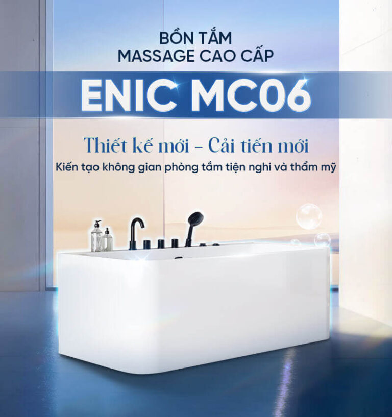 Bồn tắm massage cao cấp Enic MC06