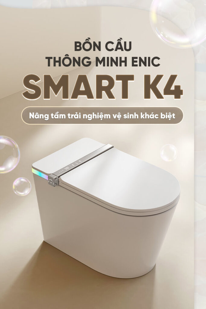 Bồn cầu thông minh Enic Smart K4