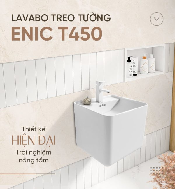 Lavabo treo tường Enic T420