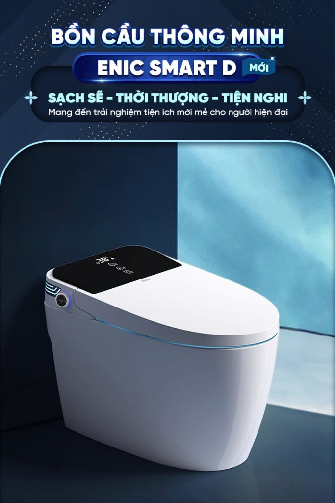 Bồn Cầu Thông Minh Enic® Smart D Upgraded